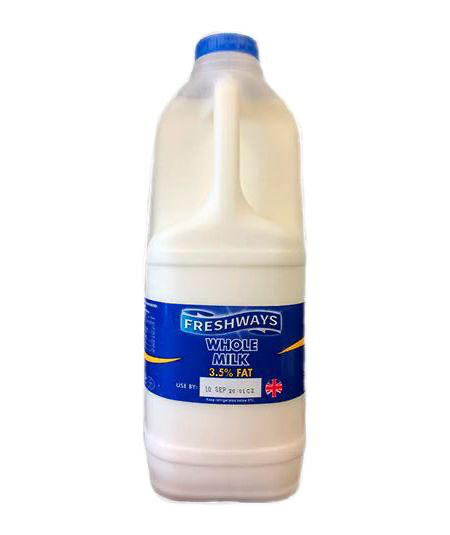 Milk Whole 2 ltr (Blue Top) – Fresh Connect